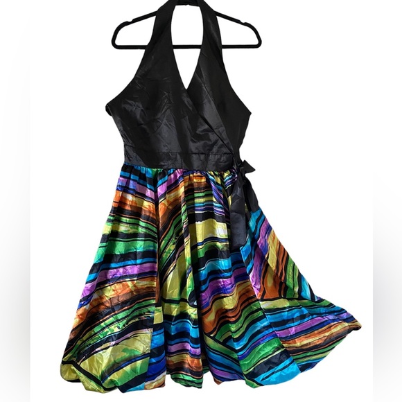 Ashro | Dresses | Ashro Open Back Halter Dress With Matching Open Front ...